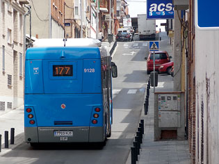 El autobús de la línea 177 retoma su ruta